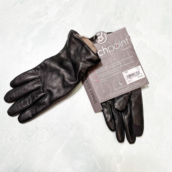 Fownes Brothers | Accessories | Fownes Bros Black Genuine Leather ...